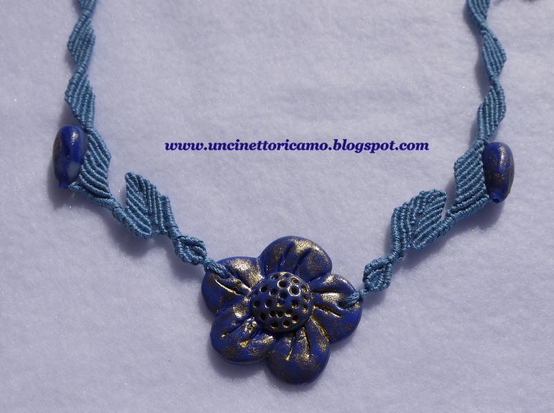 Uncinetto&Ricamo: COLLANE MACRAME' MARGARETE
