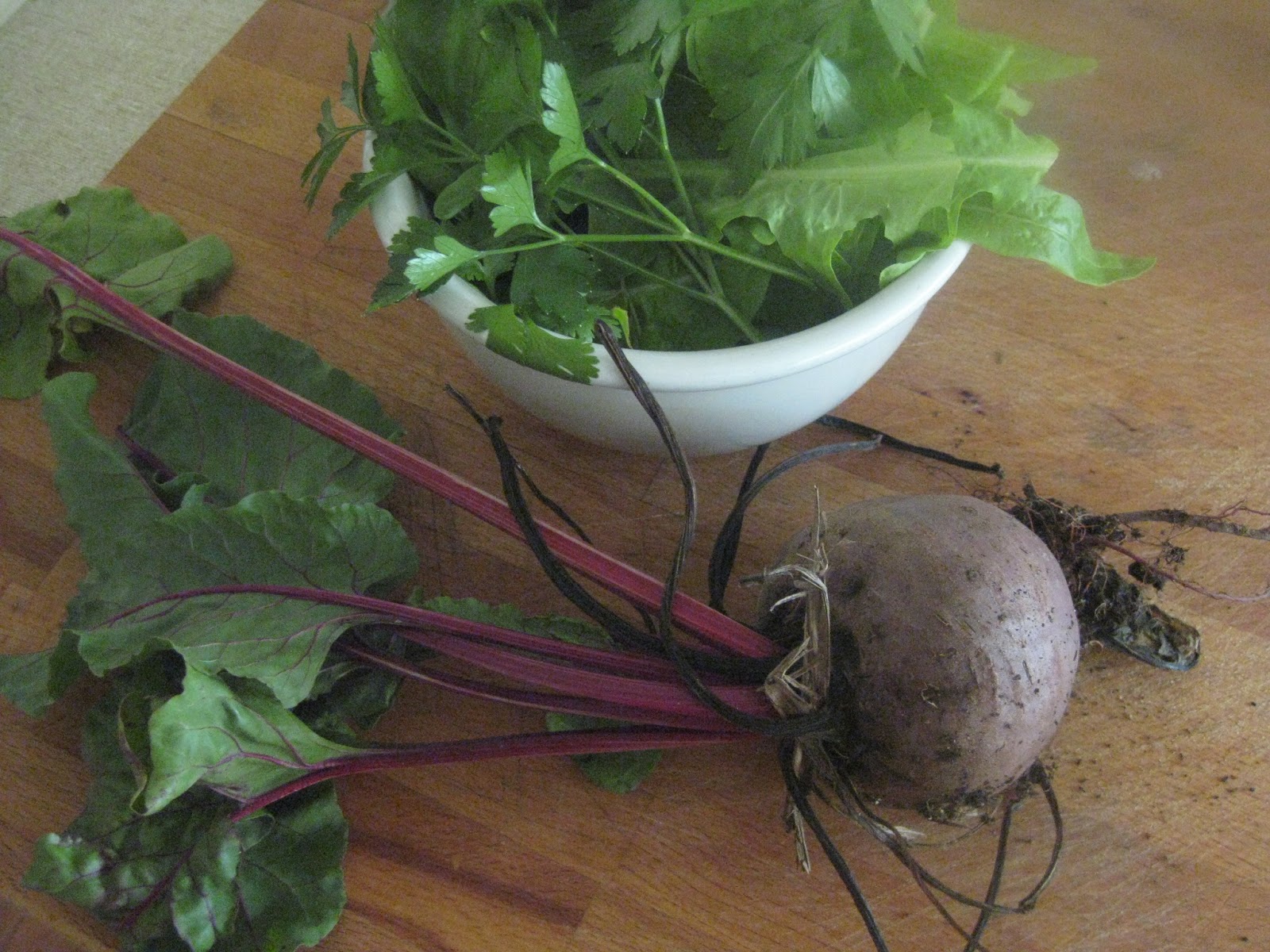 How to eat a single beetroot!