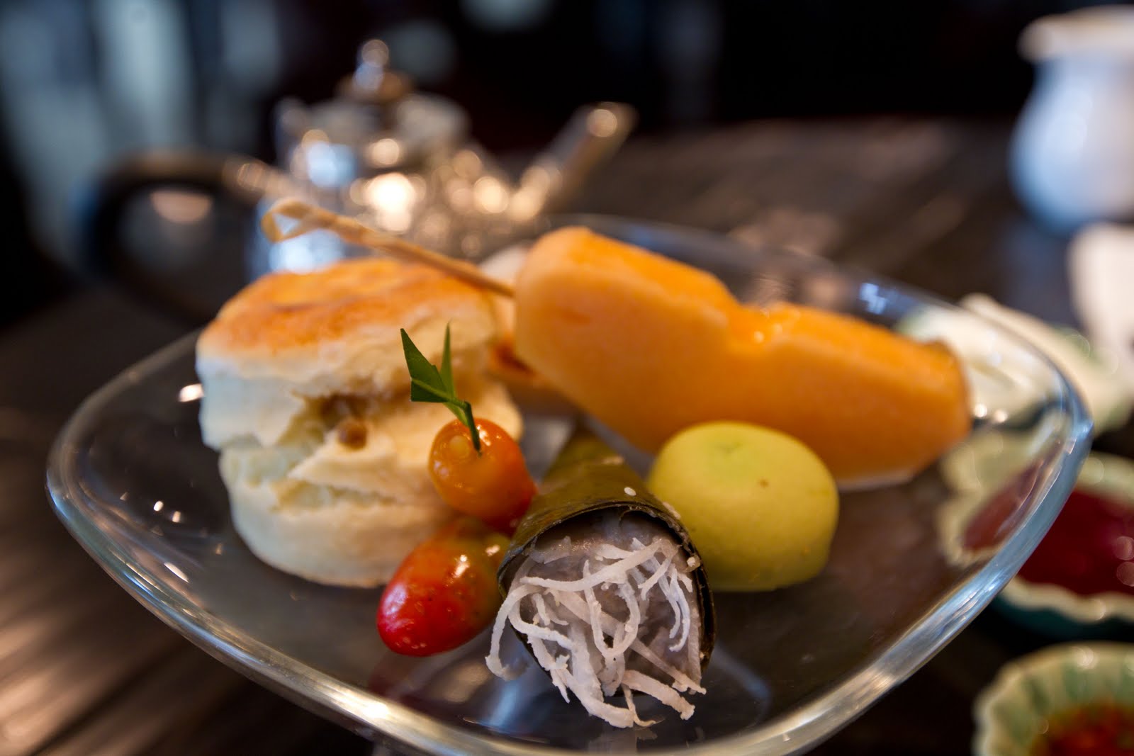 Life of a Lil Notti Monkey: Hi tea at Grand Hyatt Erawan Tea Room