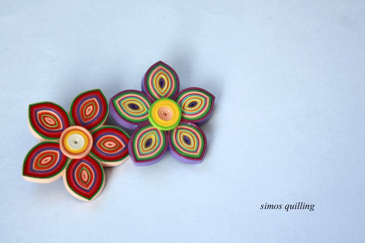 Simo's quilling: Brose vechi, brose noi.. brose colorate