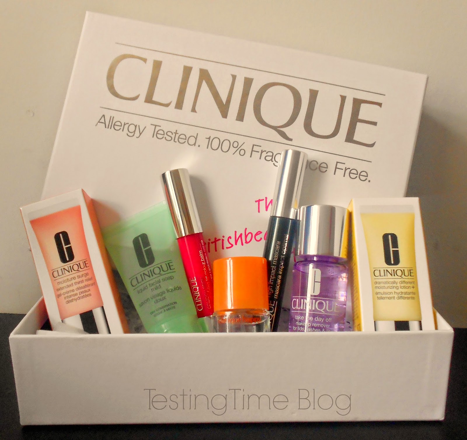 Latest In Beauty British Beauty Blogger Box - Clinique Edit - Testing ...