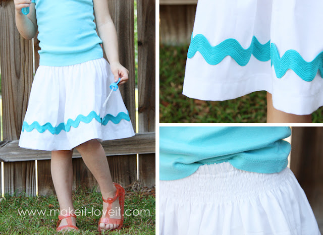 More spring dress/skirt ideas.......Jumbo Ric-Rac | Make It & Love It