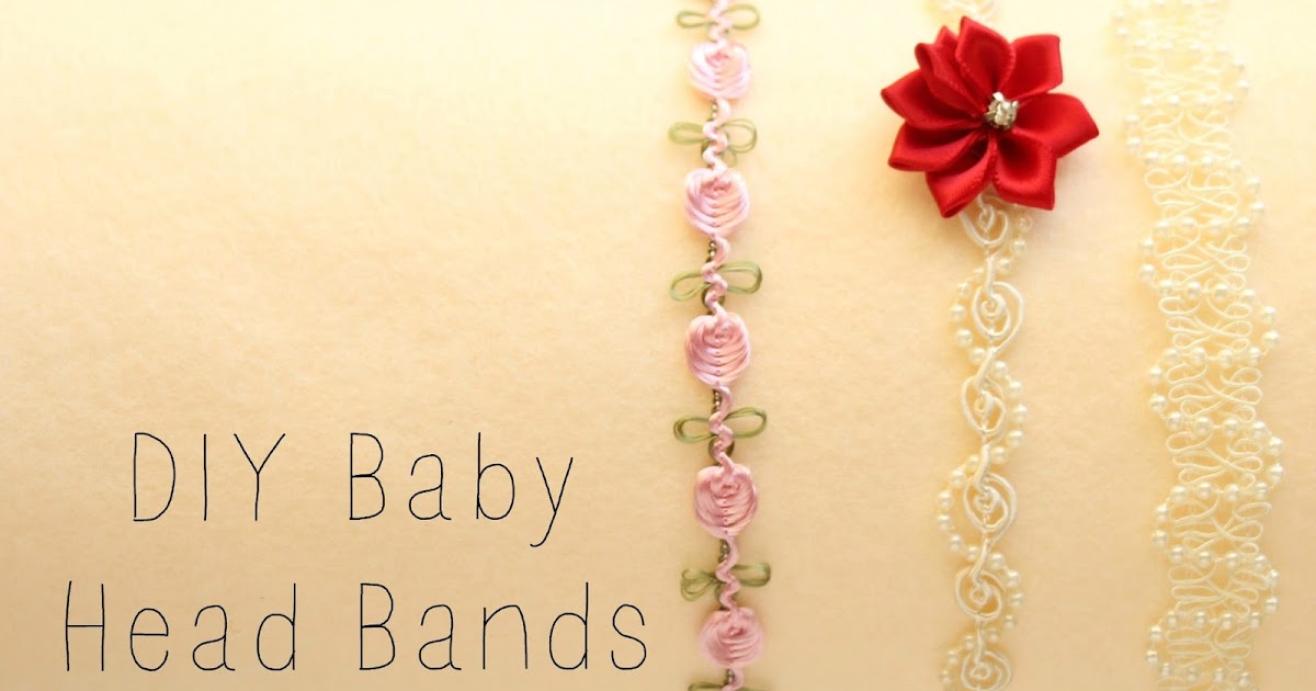 Let's make it lovely: DIY Baby Head Bands