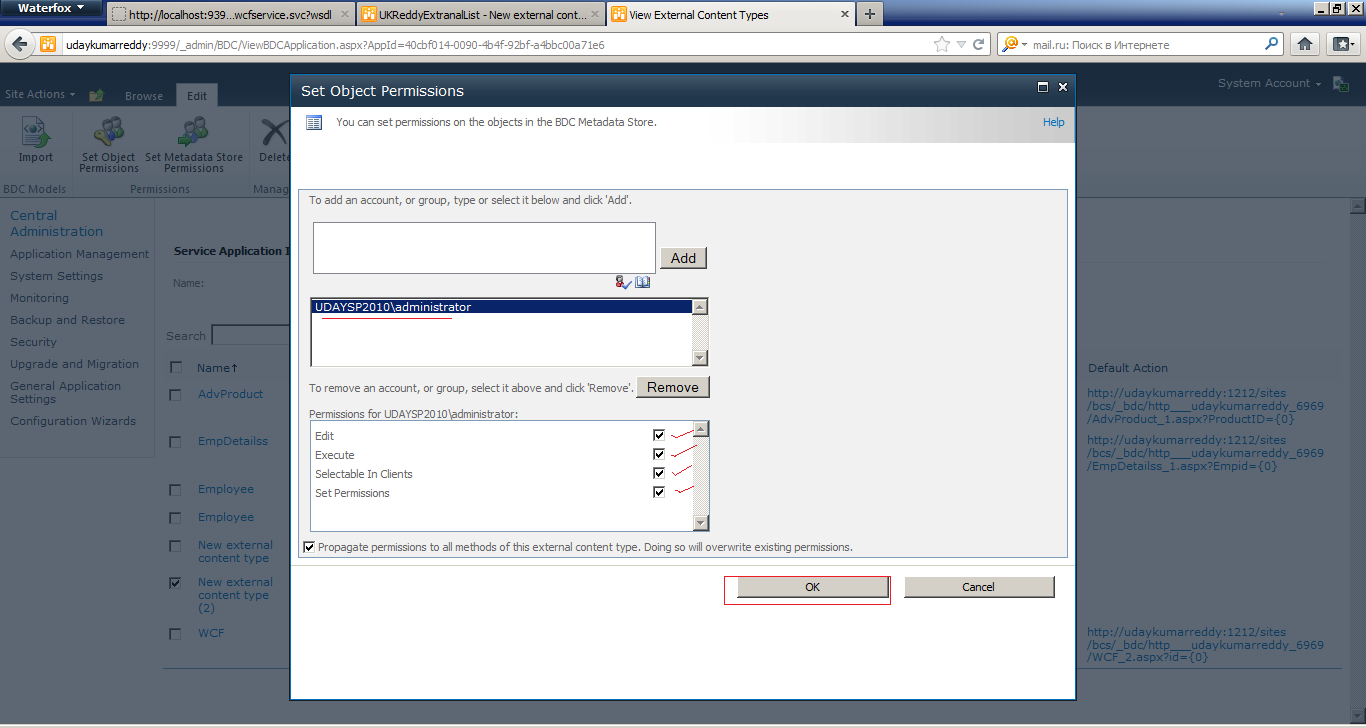 How To Create Deploy Wcf Service And Create External List Using Wcf In Sharepoint 2010