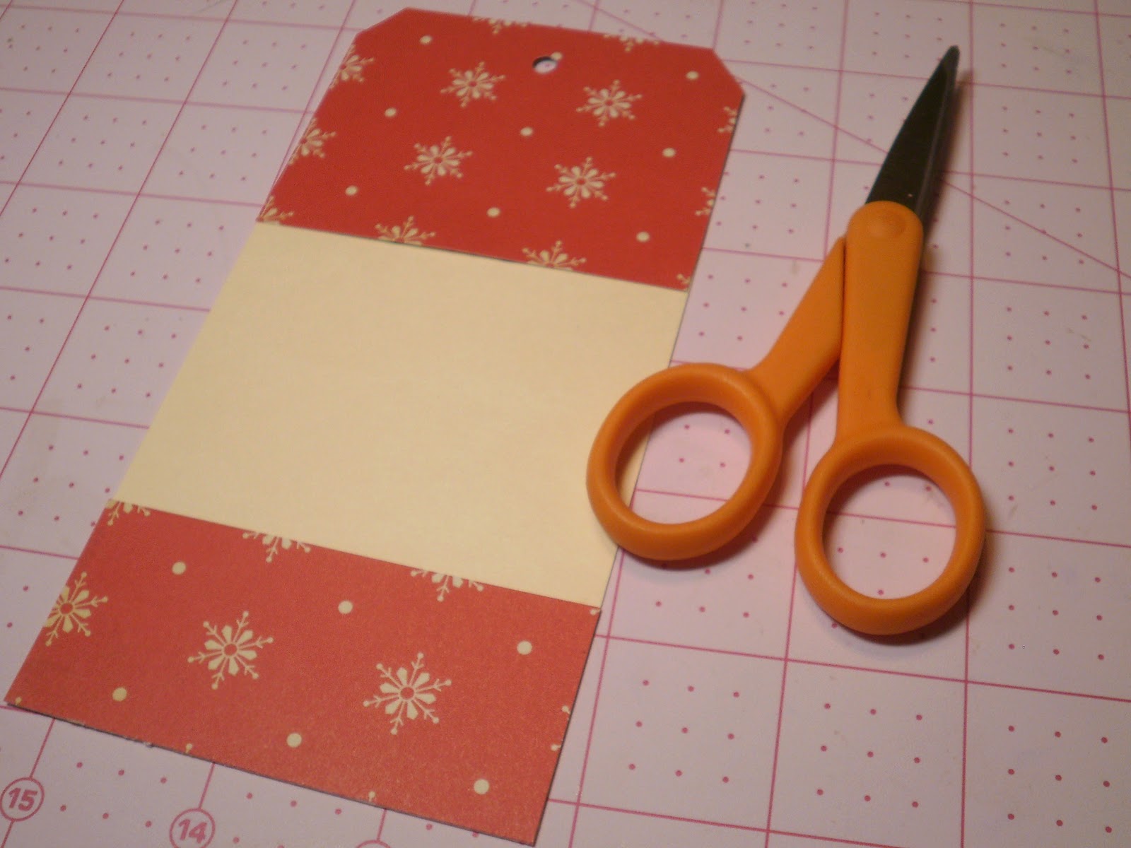 Two Crazy Crafters: Christmas Tag Tutorial #3 and December Birthday Call