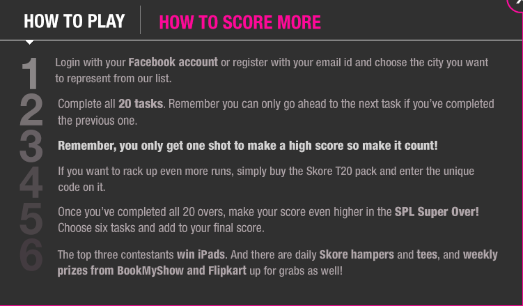 Play Skore Pleasure League and Win iPads