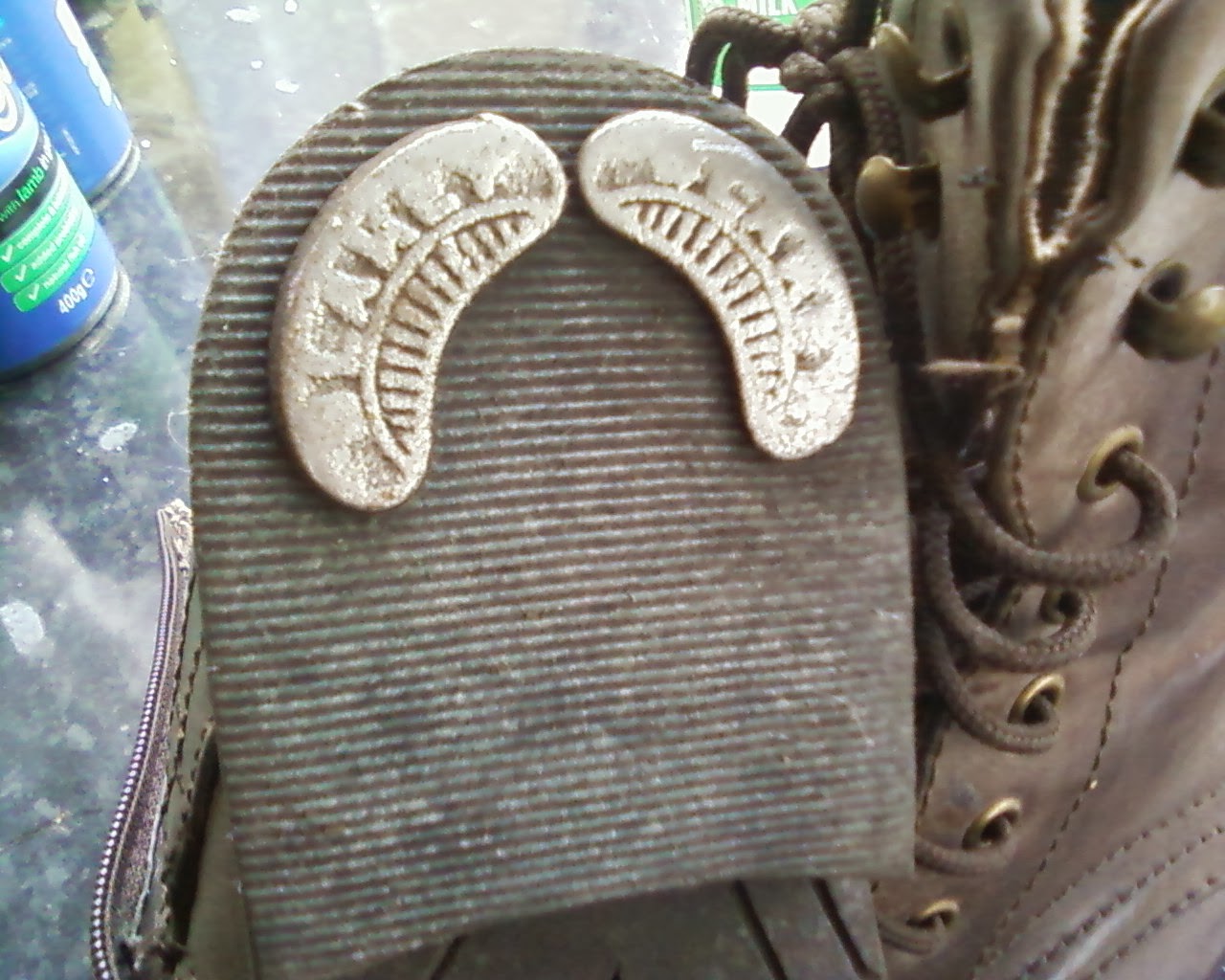 Wheelbarrow Fairy: The wheelbarrow fairy and her zombie boots