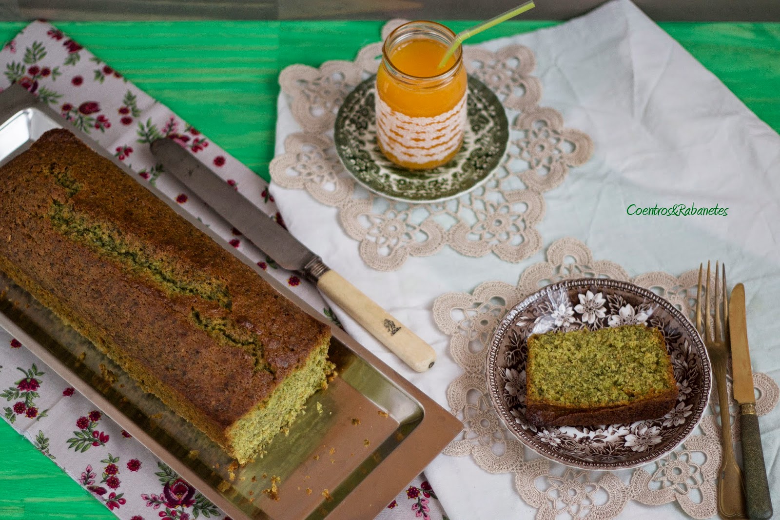 Coentros & Rabanetes: Bolo de azeite e espinafres | Olive oil and ...