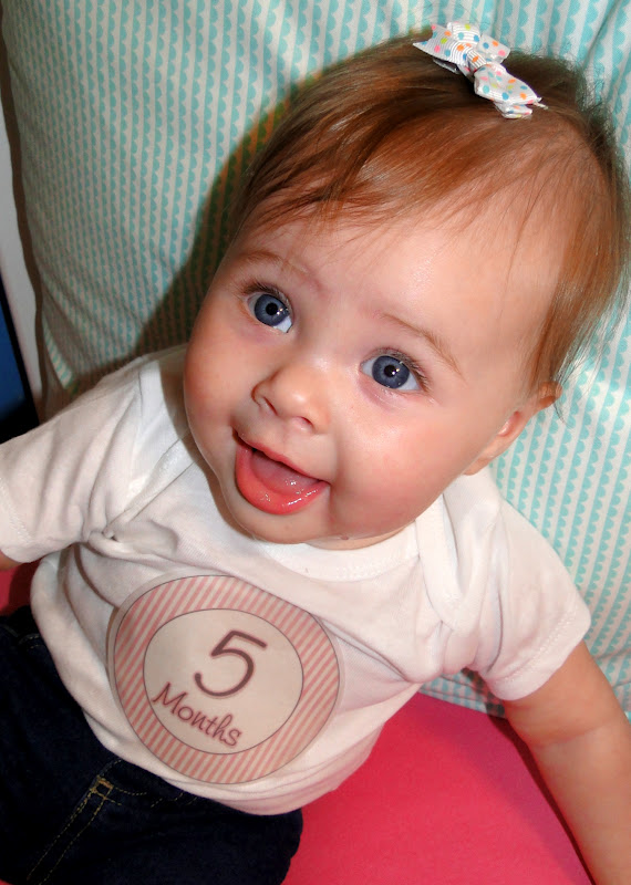 Brittlynn ~ 5 Months Old! - The Journey of Parenthood...