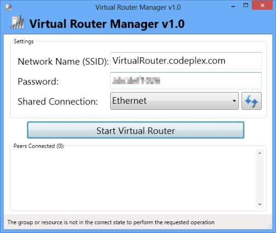 تحميل برنامج Virtual Router Manager لتحويل اللاب توب الي راوتر لو نفسك ...