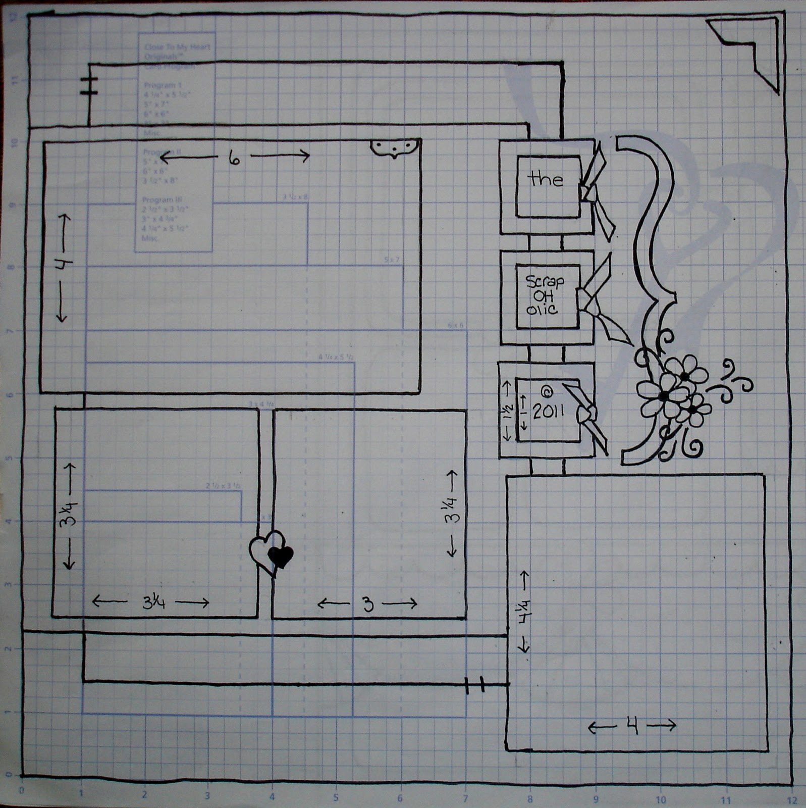 The Scrapoholic : Sketchy Saturday!