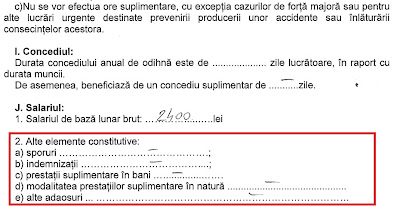 LA MULTI ANI, ROMANIA!: "Negocierea" contractului de munca in Romania