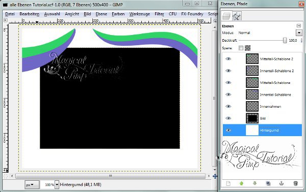 Magical Gimp-Tutorial: Gimp Tutorial "Retro"