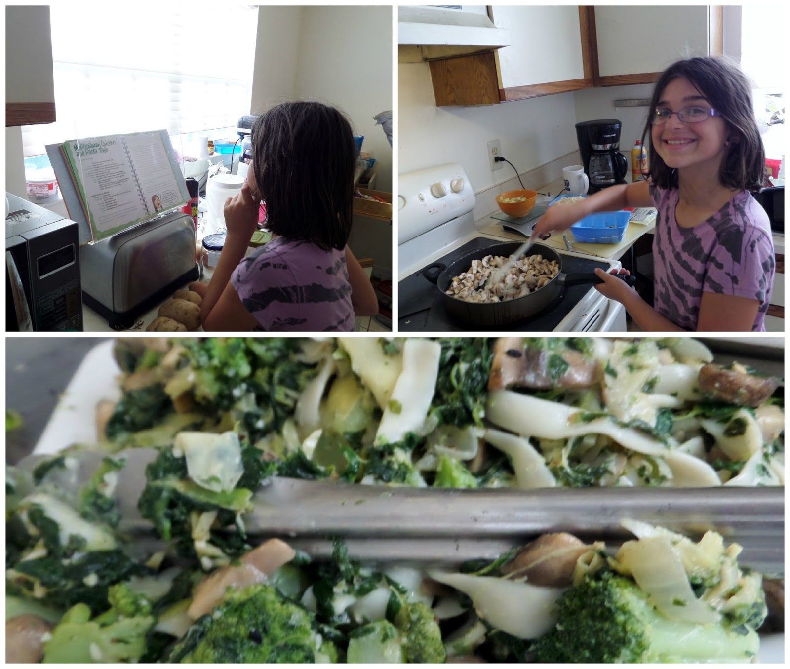 The Fat Free Queen: Kooking With Kaylee: Vegetable Pasta Toss