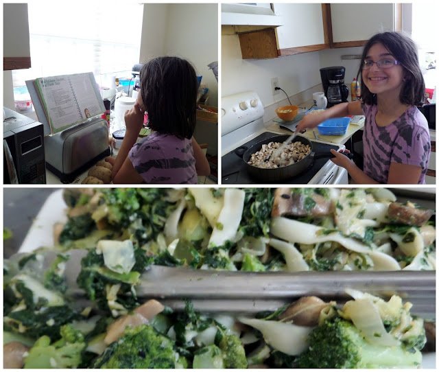 The Fat Free Queen: Kooking With Kaylee: Vegetable Pasta Toss