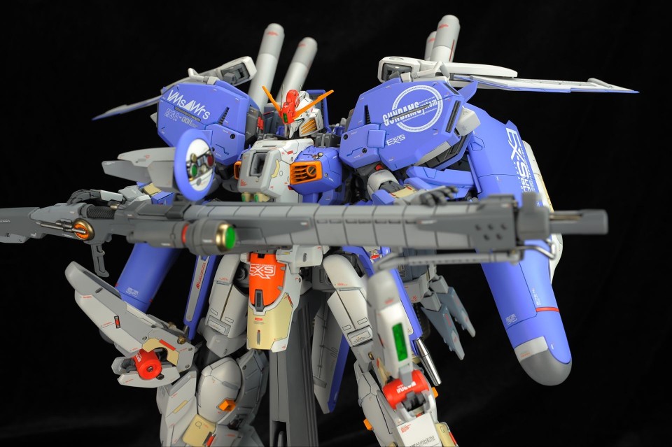Custom Build: MG 1/100 Ex-S Gundam [Ver. Ka Colors] - Gundam Kits ...