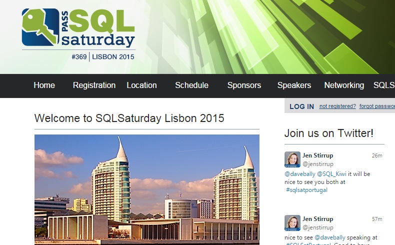SQL Saturday Lisbon 2015 | Aberto até de Madrugada