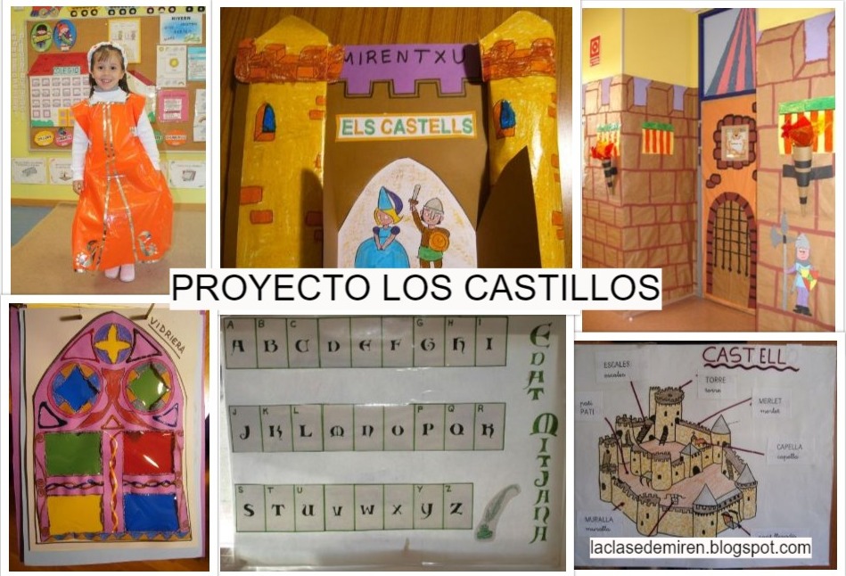 LA CLASE DE MIREN: mis experiencias en el aula: PROYECTO LOS CASTILLOS ...
