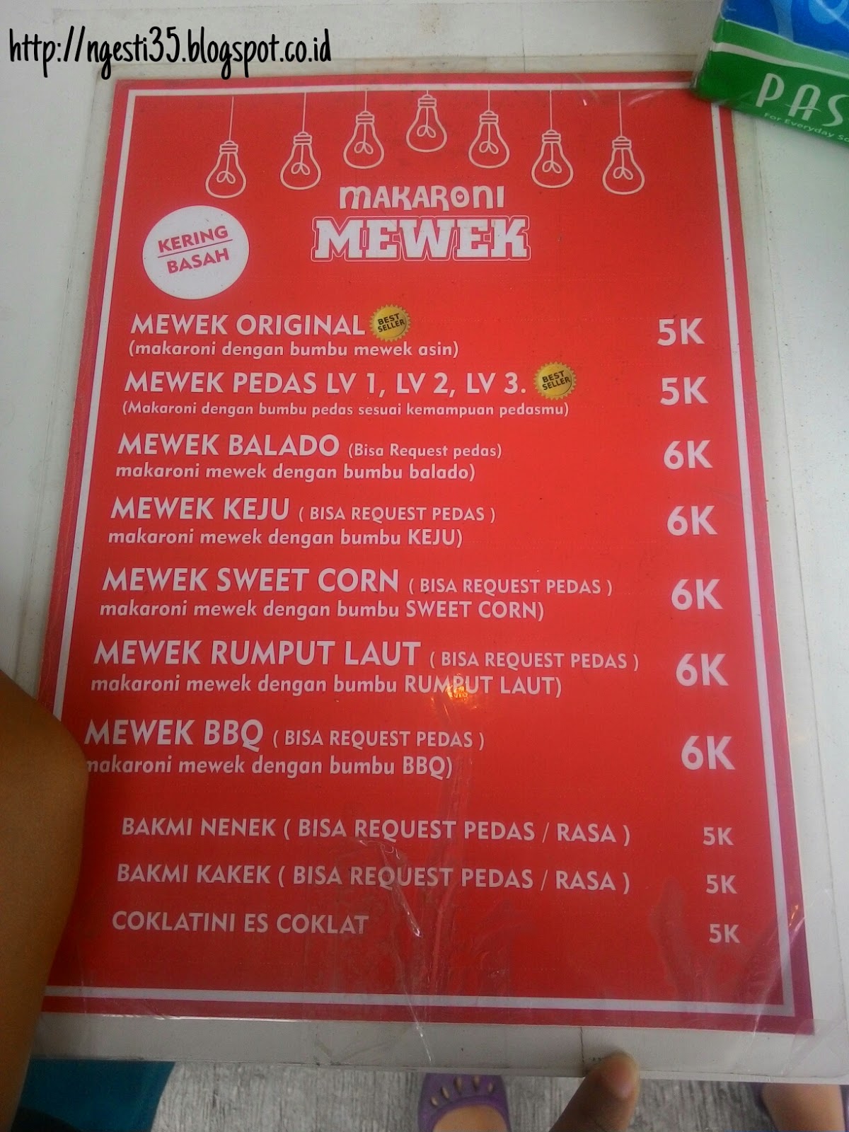 [REVIEW] : MAKARONI MEWEK - Lemon Tea