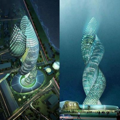Snake Tower, Kuwait - FUTURISTIC ARCHITECTURE