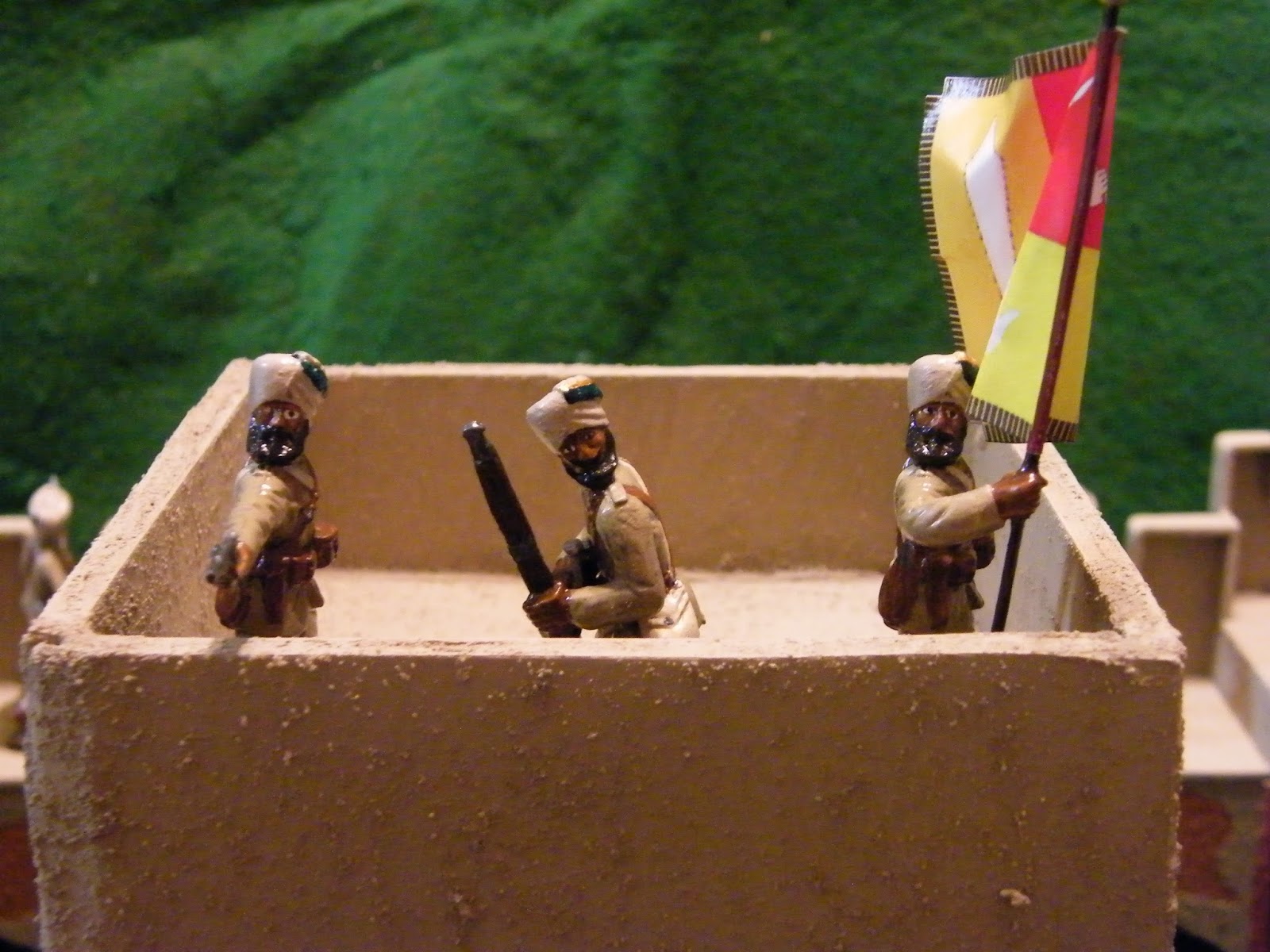 Chris' Miniature Wargaming: Pathans and the Northwest Frontier Fort