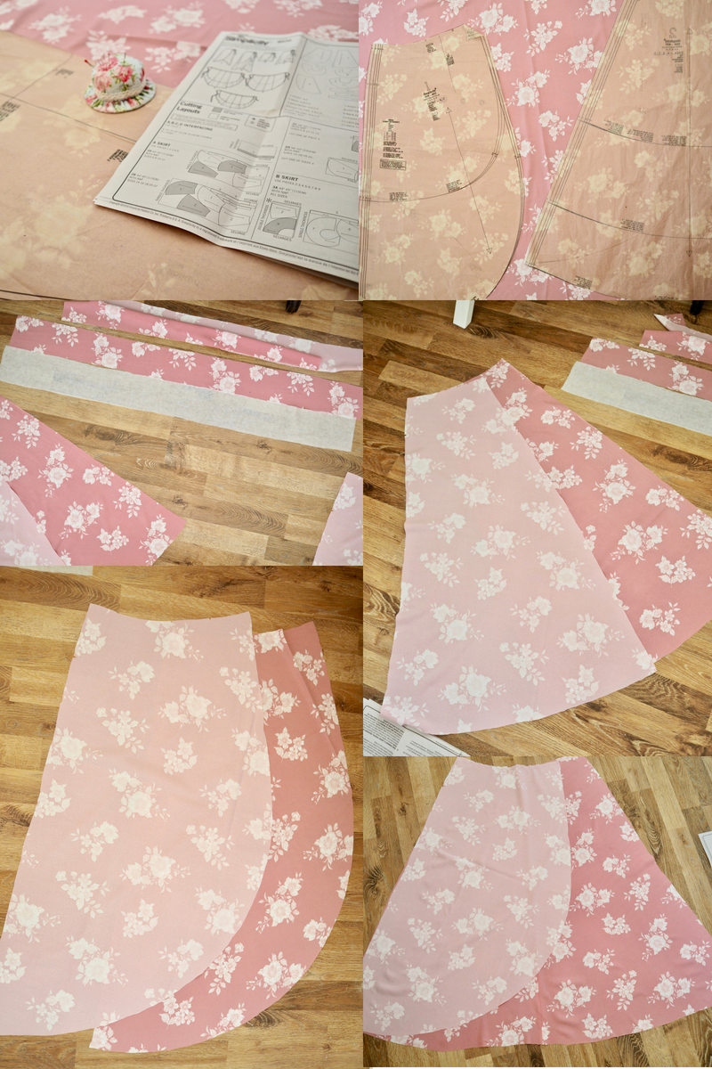 Sew a wrap skirt, easy sew with no zips, simplicity pattern 8606 | AD ...