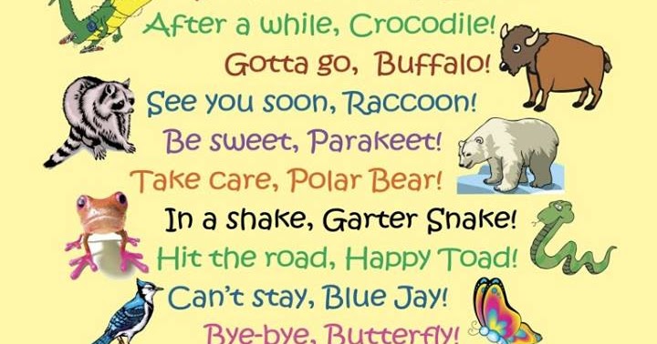 Hello Everyone!: See You Later, Alligator!!