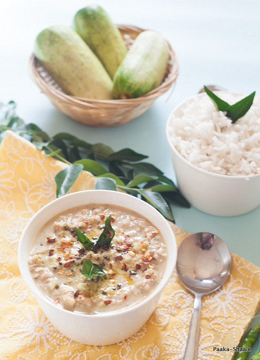 Paaka-Shaale: Southekayi Hasi gojju- Raw food at it's best