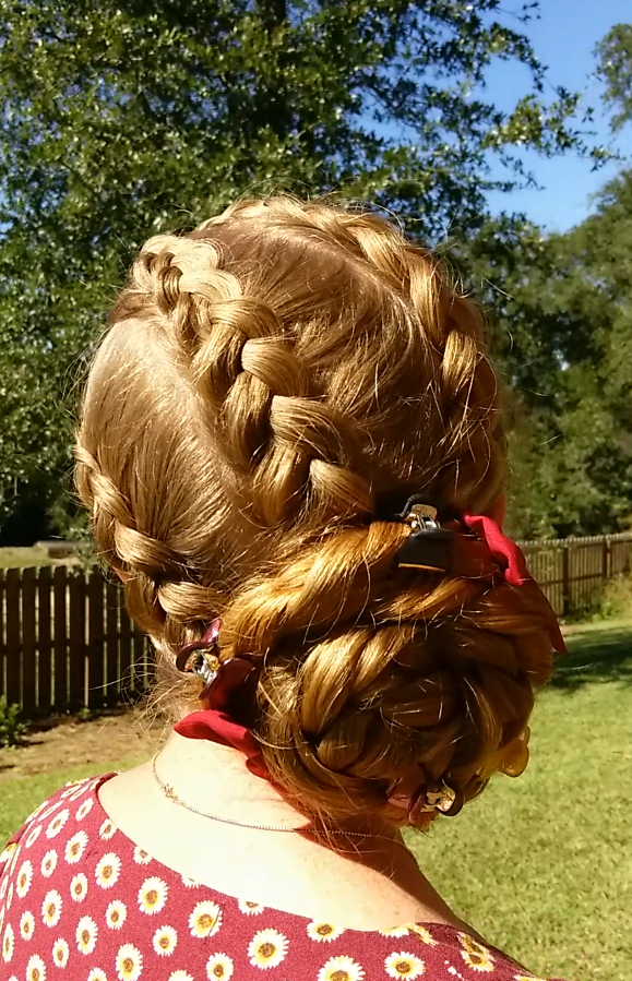 Braids & Hairstyles for Super Long Hair: Triple Dutch braids in the sun