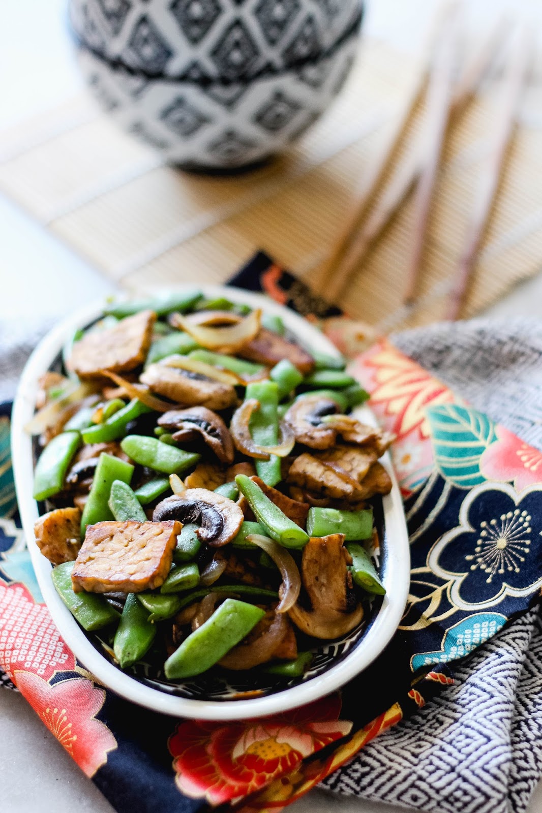 Crazy Green Fruits: Wok de haricots plats au tempeh // Flat beans and ...