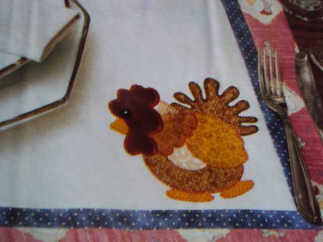 Sal da Terra Patchwork: Modelos de galinhas