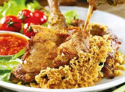 Resep Bebek Kremes + Sambal Khas Kebumen - Dapur Teh Enur