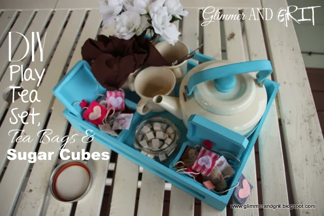 Glimmer And Grit: DIY Play Tea Set