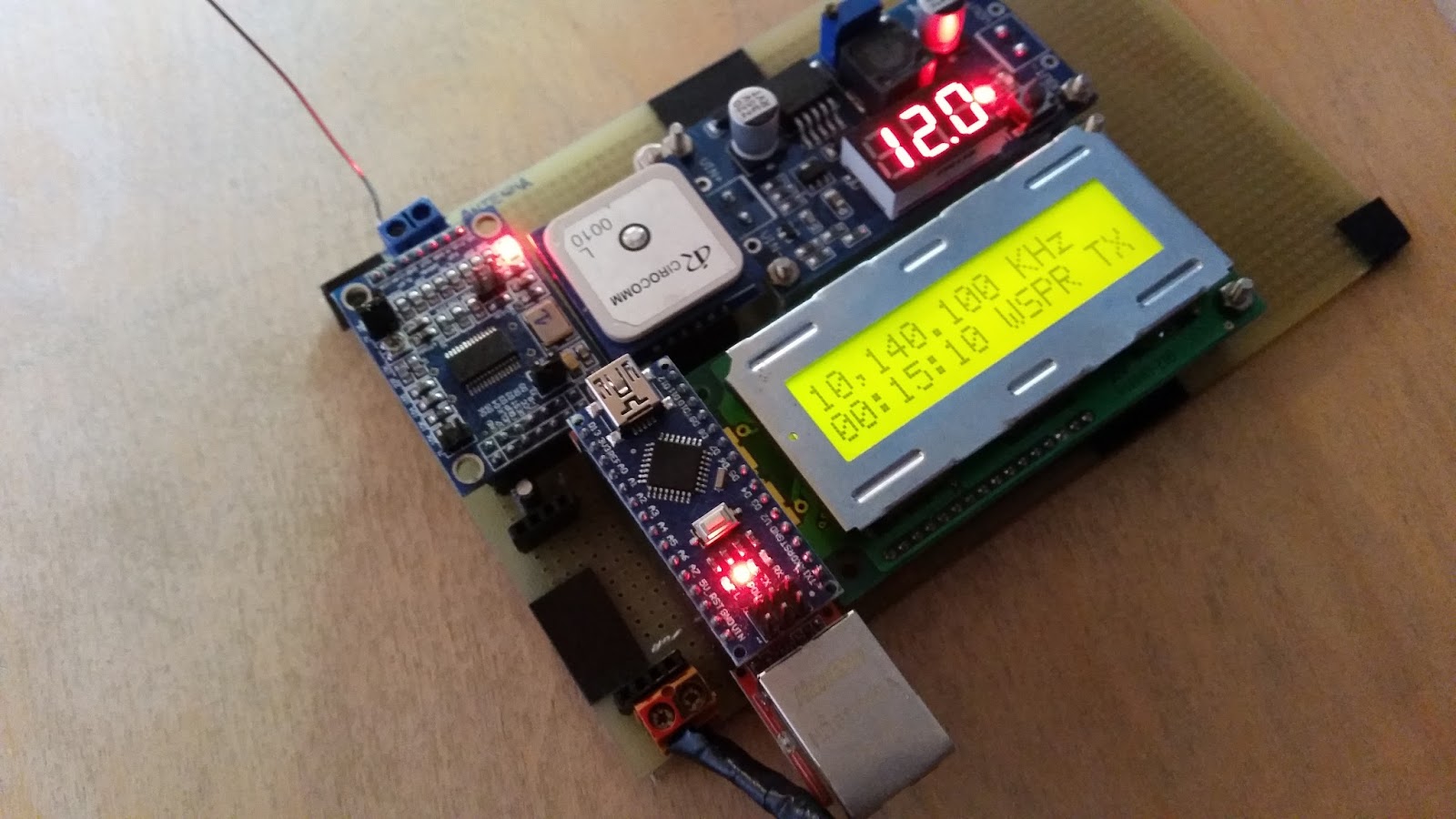 | ricerca + sperimentazione |: WSPR beacon with Arduino home made by ...