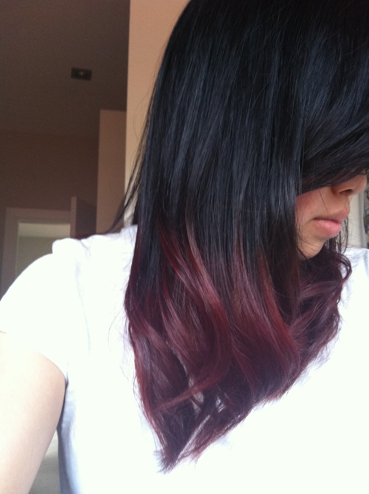 eclairbook | Slice of My Life: Ombre Red hair