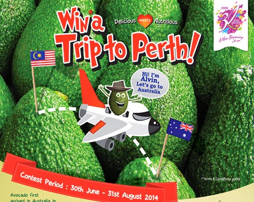 Australian Avocados "Win a Trip to Perth" Contest - Malaysia Online and ...