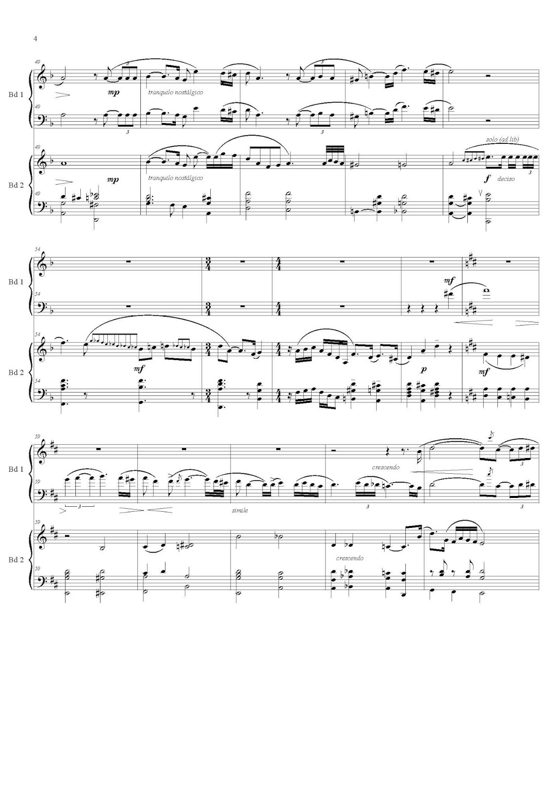 Tango Transcriptions - Volver by Anibal Troilo & Astor Piazzolla