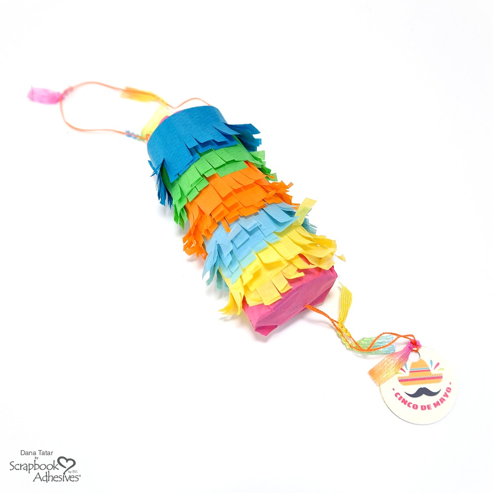 DIY Personal Pinatas for Cinco de Mayo - Scrapbook Adhesives by 3L