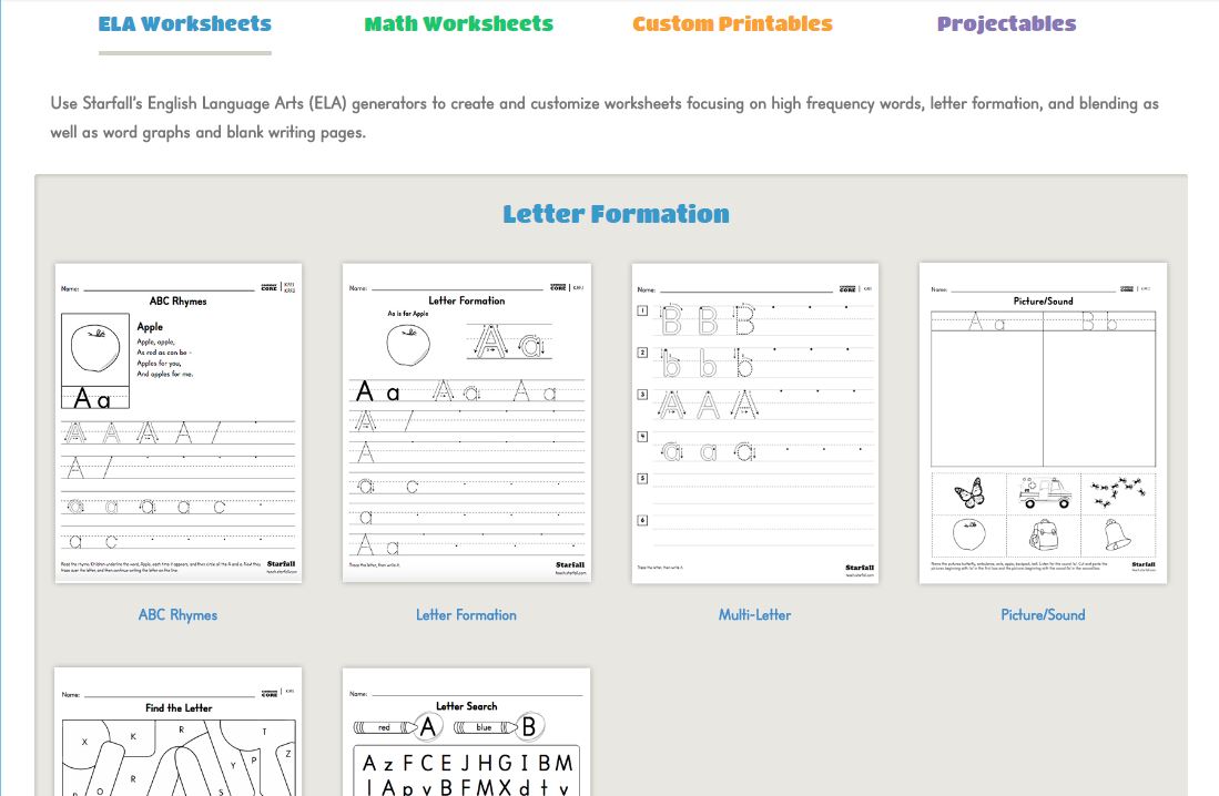 Starfall Membership Review - Treasuring Life's Blessings
