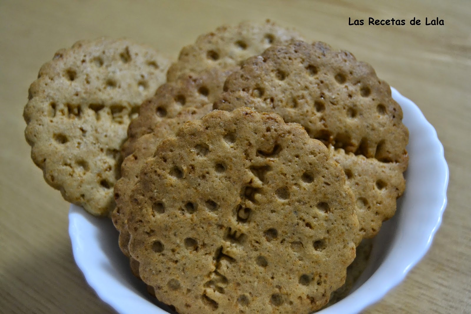 Las Recetas de Lala: Galletas Integrales.