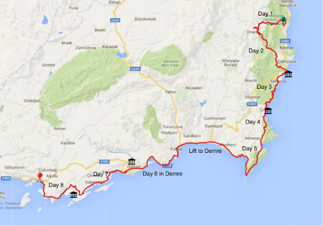 John Hayes Walks: 8 Days on the Lycian Way