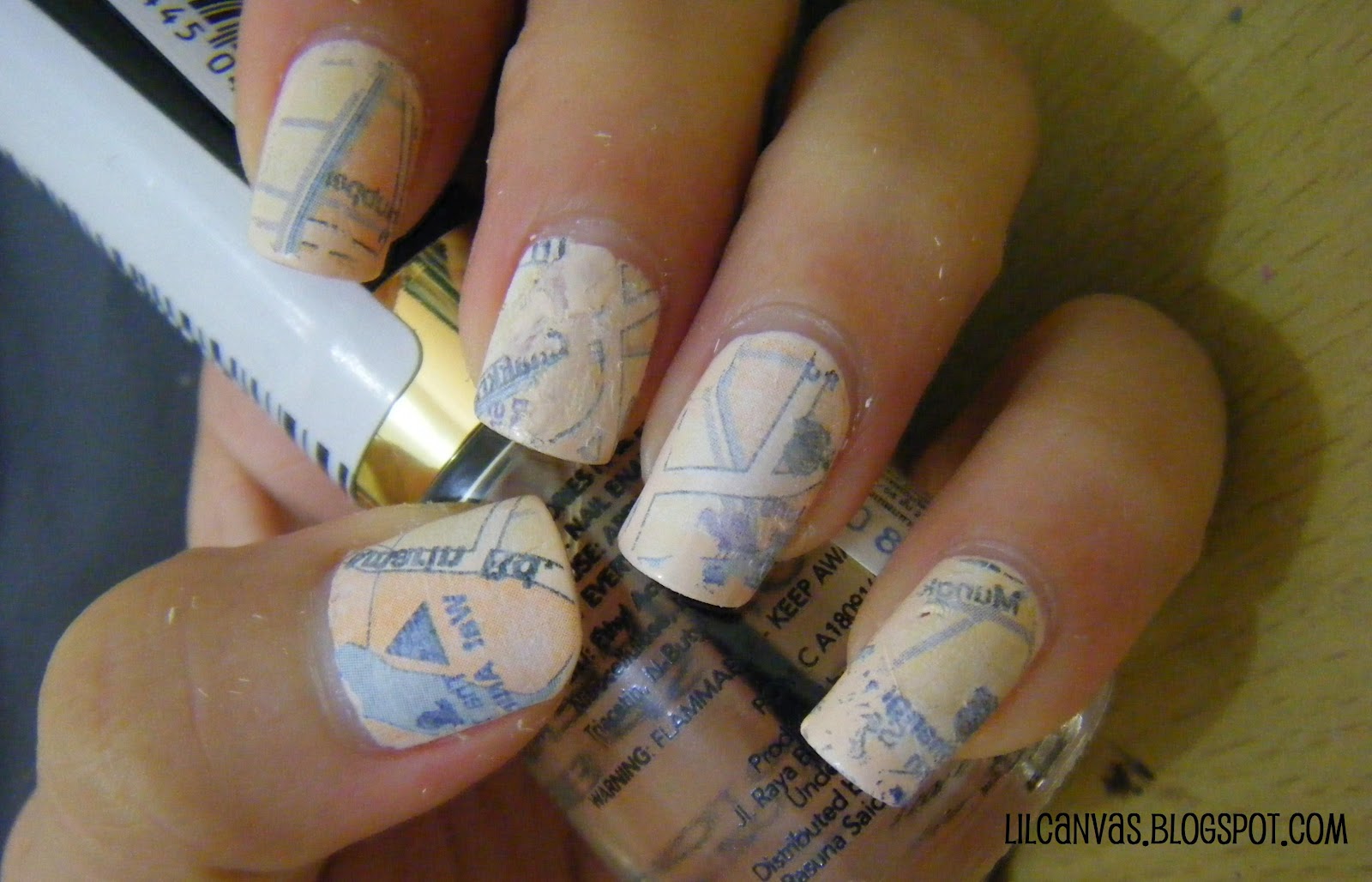 ATME Little Canvas | the nail story: By Request : Map nails, in case ...