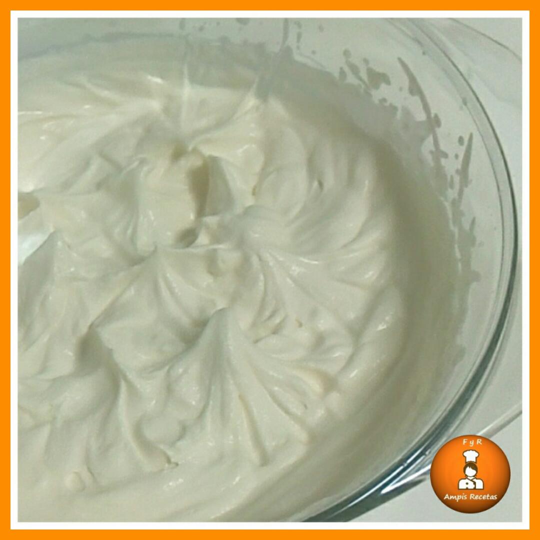 Crema chantillí, o chantilly ~ Fácil y Rico Ampis Recetas