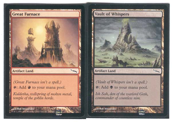 Magic the Gathering Adventures: Five Packs of Mirrodin: Non-artifacts