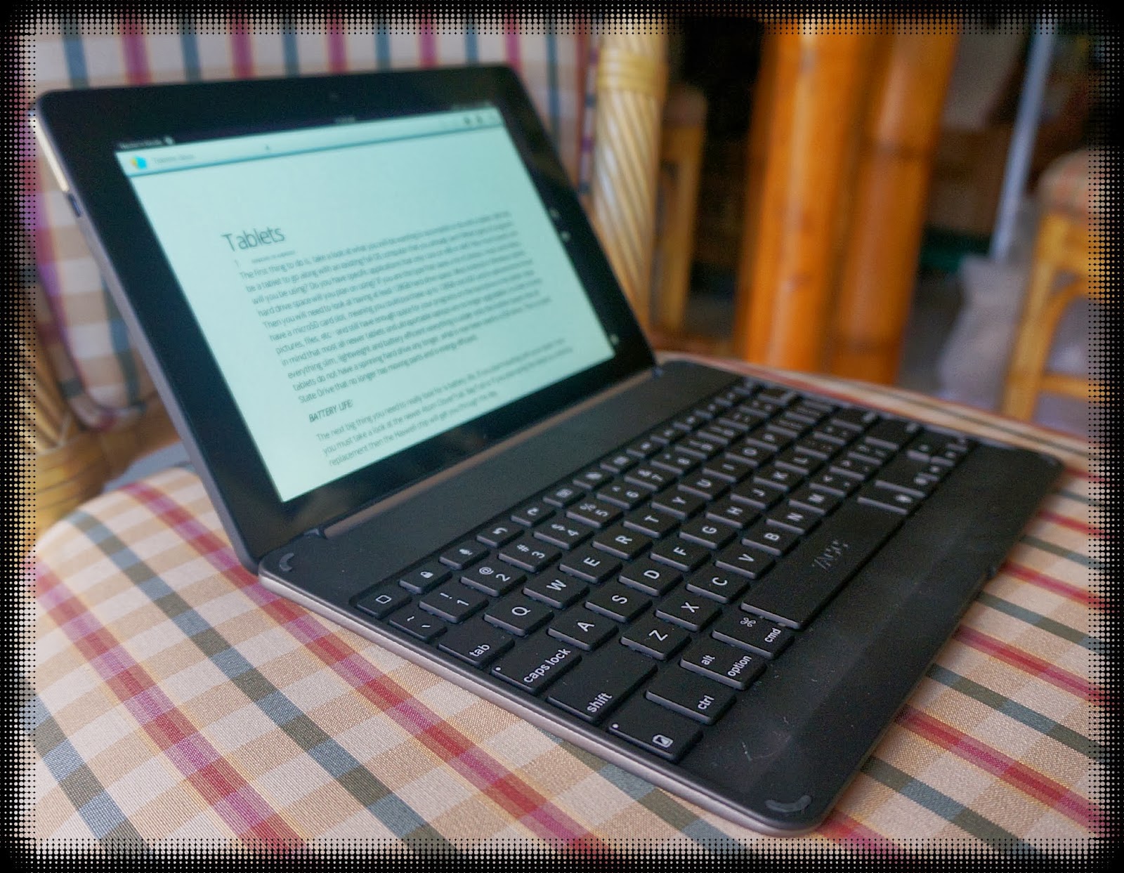 HGGadgets: ZAGGkeys Cover Bluetooth Keyboard: Working with Kindle Fire ...
