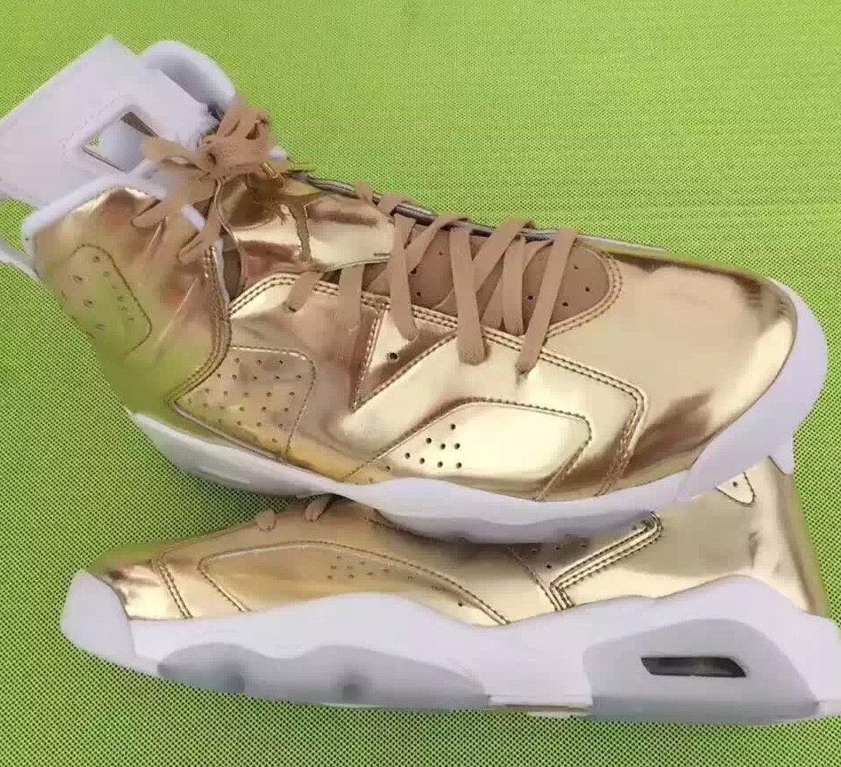 A Closer Look at the Air Jordan 6 Gold "Pinnacle" - Sneaker News & Review
