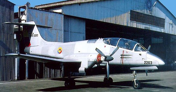 FOTOARMAS.COM: FMA IA-58 Pucara. (Fuerza Aerea de Colombia)