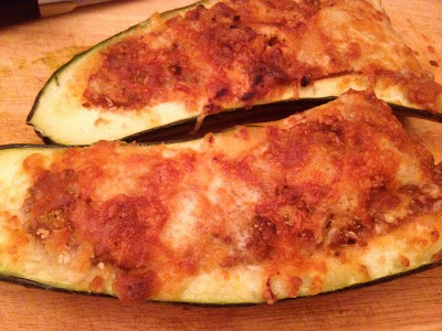 Brunch etc.: Oh-so-tasty bolognese-stuffed marrow