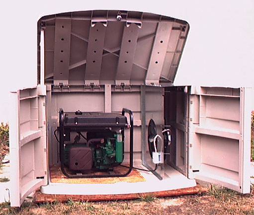 Say it All !!: Portable Generator Shelter
