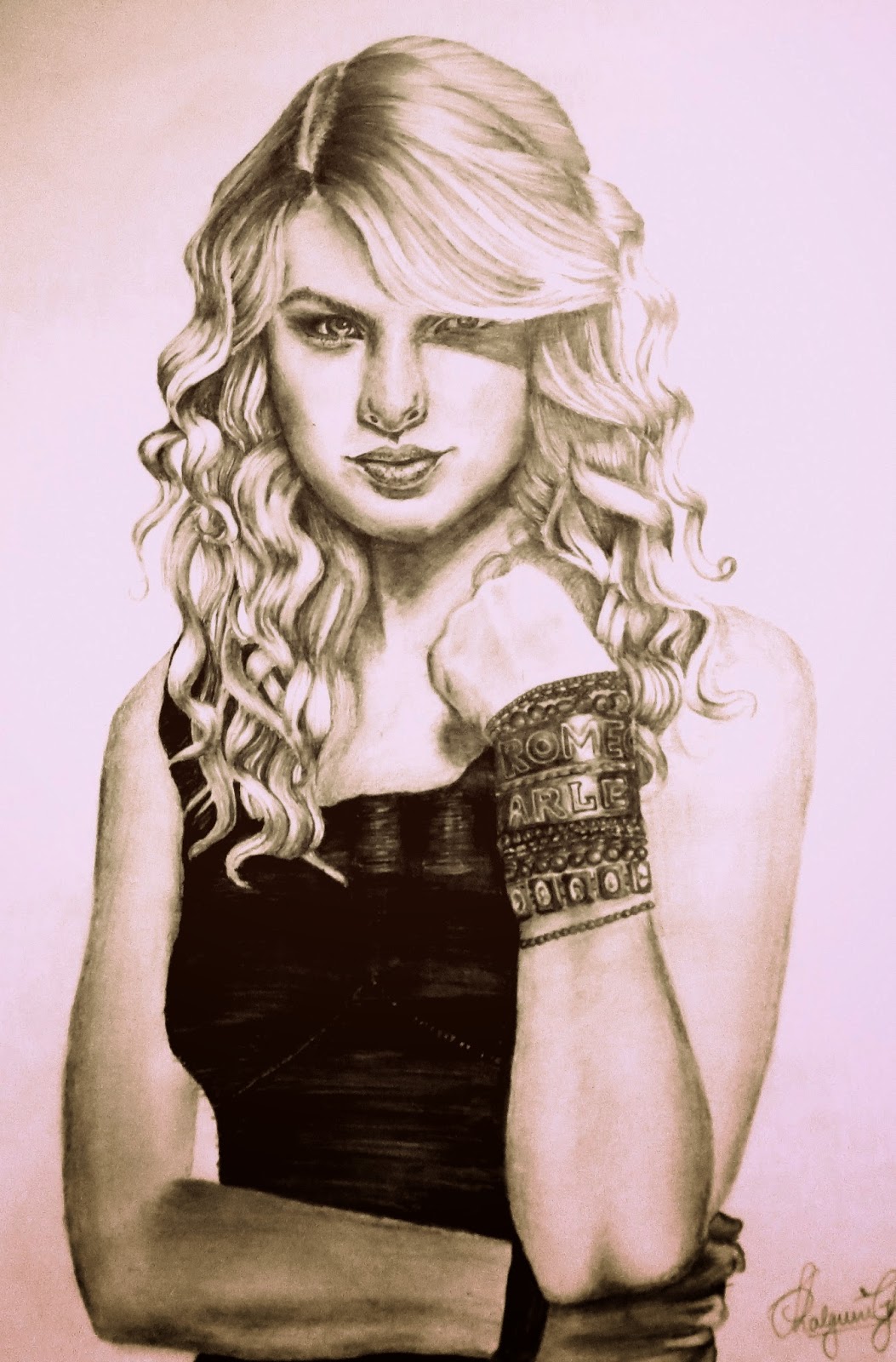 Drawing TAYLOR SWIFT #ITSASWIFTIETHING